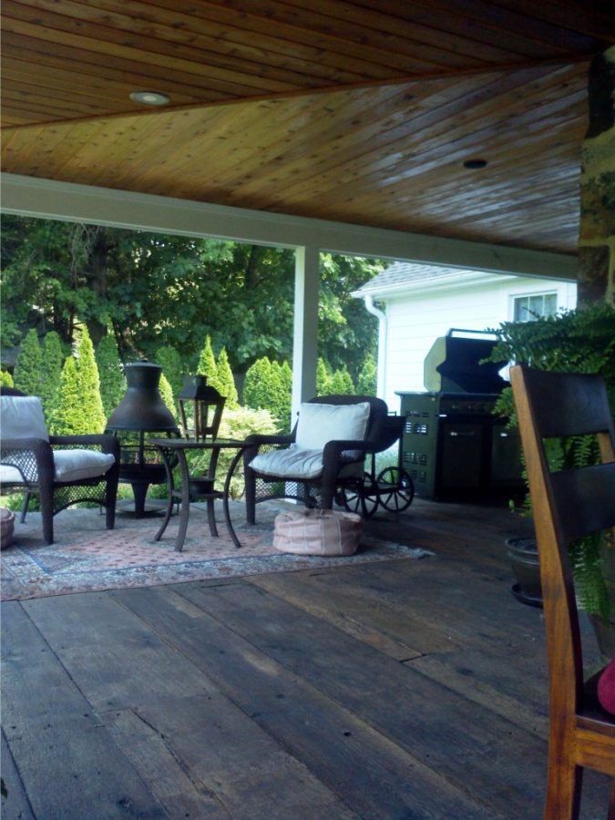 Reclaimed Threshing Flooring | Perkasie, Bucks County, PA