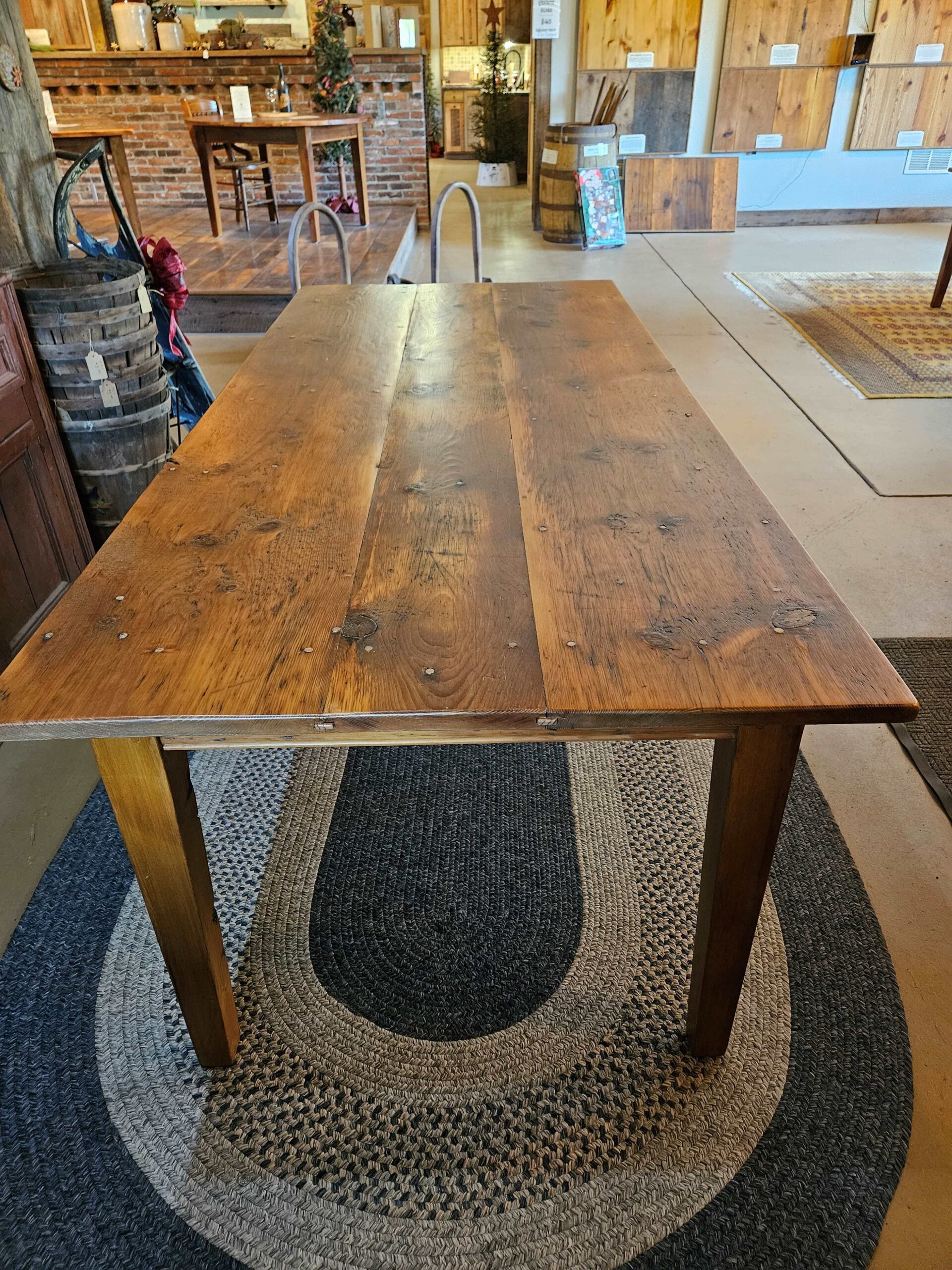 Traditional WP Harvest Table Reclaimed Wood and Antiques | Perkasie ...
